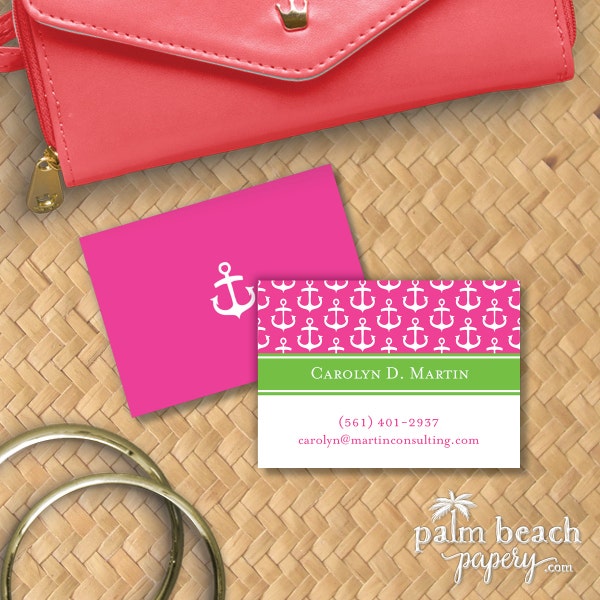 Nautical Business Cards - Etsy