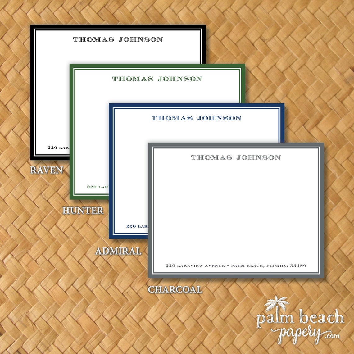 Men's Club Flat Notecards Correspondence Card Stationery - Etsy