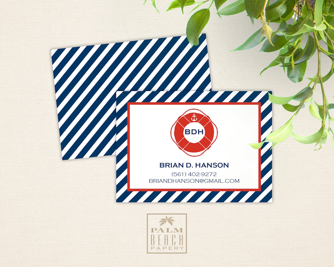 Boat House Calling Cards - 2.5" X 3.5" Euro Size Calling Cards - Etsy