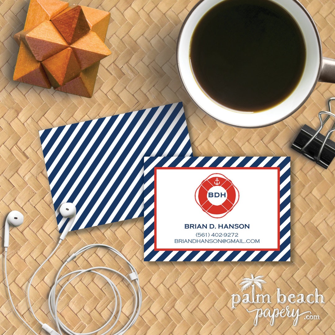 Boat House Calling Cards 2.5 X 3.5 Euro Size - Etsy