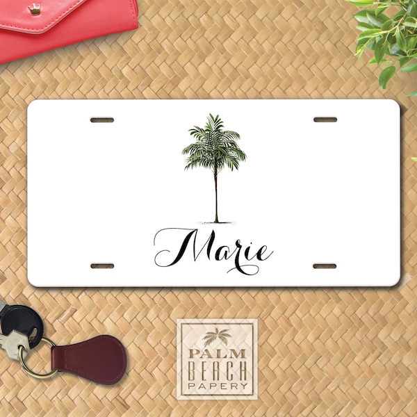 Palm Tree Monogram - Etsy