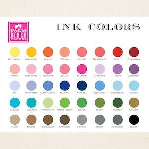 Signature Flat Notecards - Custom Printed Correspondence Card ...