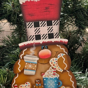 Gingerbread, Tall Hat Ginger, Holiday Decor, Gingerbread Cookies ...