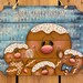 Gingerbread Men, Holiday Sign, Christmas, Hand Painted Sign, Christmas ...