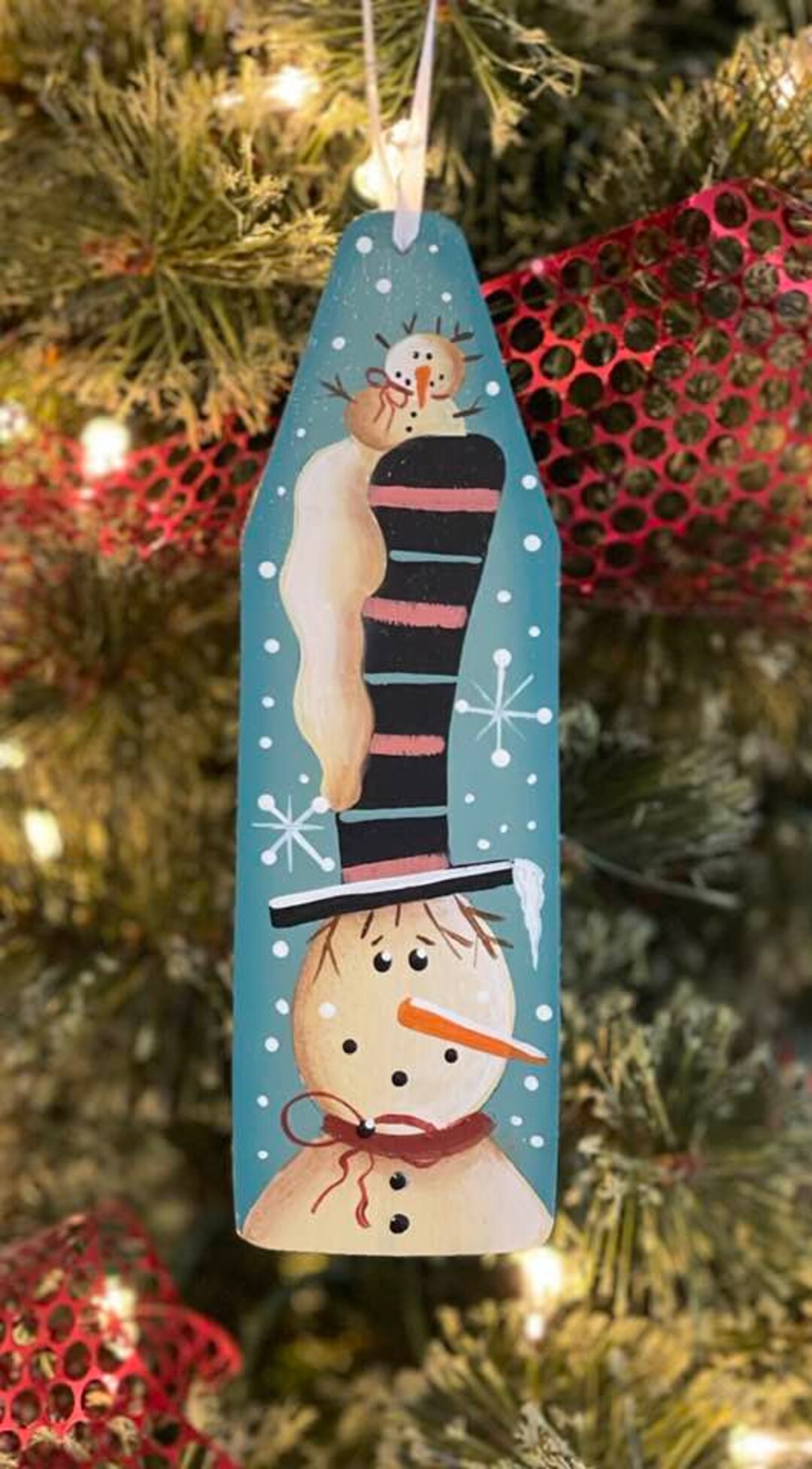 Snowman, Snowman Ornament, Ornament, Tree Ornament, Christmas Tree, Tag ...