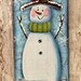 Snowman Sign Snowman Decor Mink Board Snowman Mink Board - Etsy