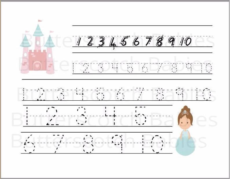 Alphabet Worksheets, Tracing, Kids, Numbers, Handwriting, Digital ...