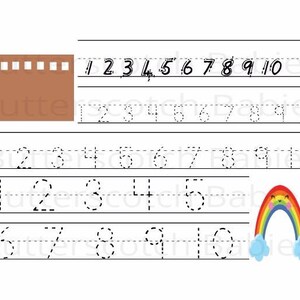 Alphabet Worksheets, Tracing, Kids, Numbers, Handwriting, Digital ...