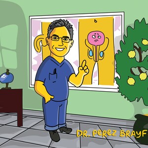 Urologist Gift - Custom Portrait as Cartoon Character / Urology Gifts ...