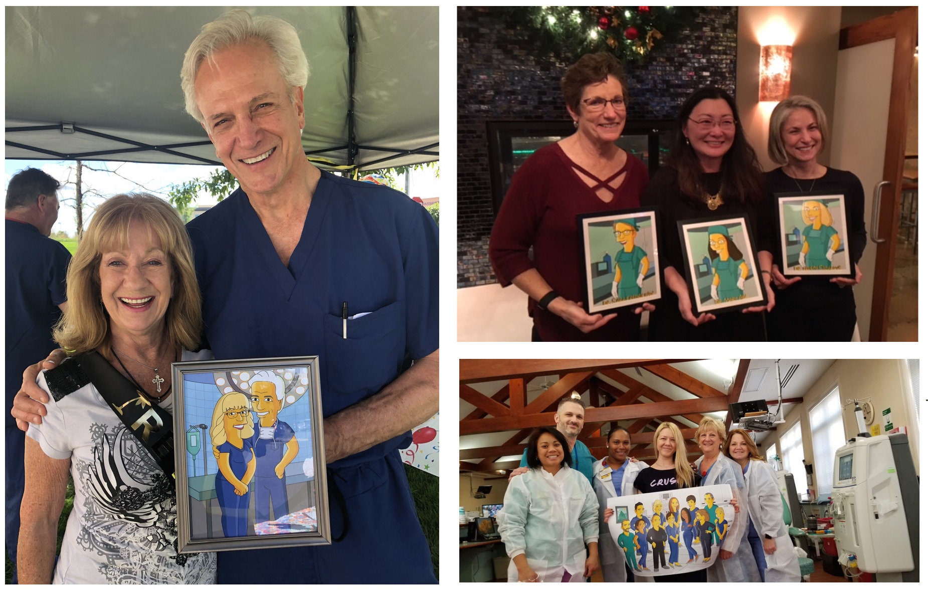 Audiologist Gift Custom Portrait From Photo as Yellow - Etsy