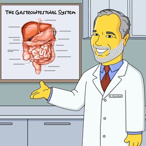 Gastroenterologist Gift - Custom Cartoon Portrait / Gastroenterology ...