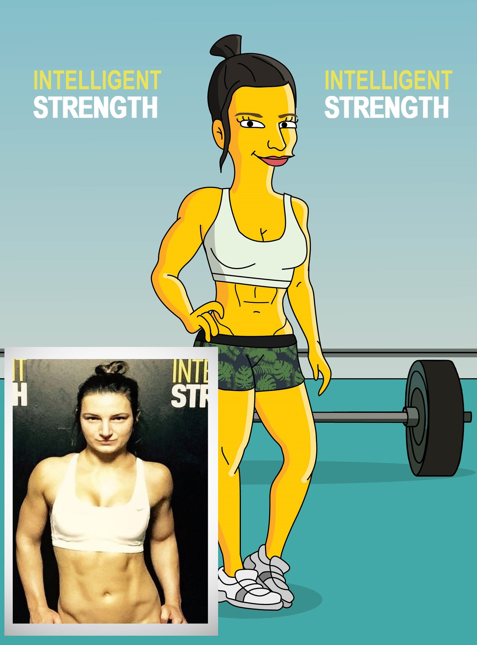 Personal Trainer Gift Custom Portrait as Cartoon Character / - Etsy