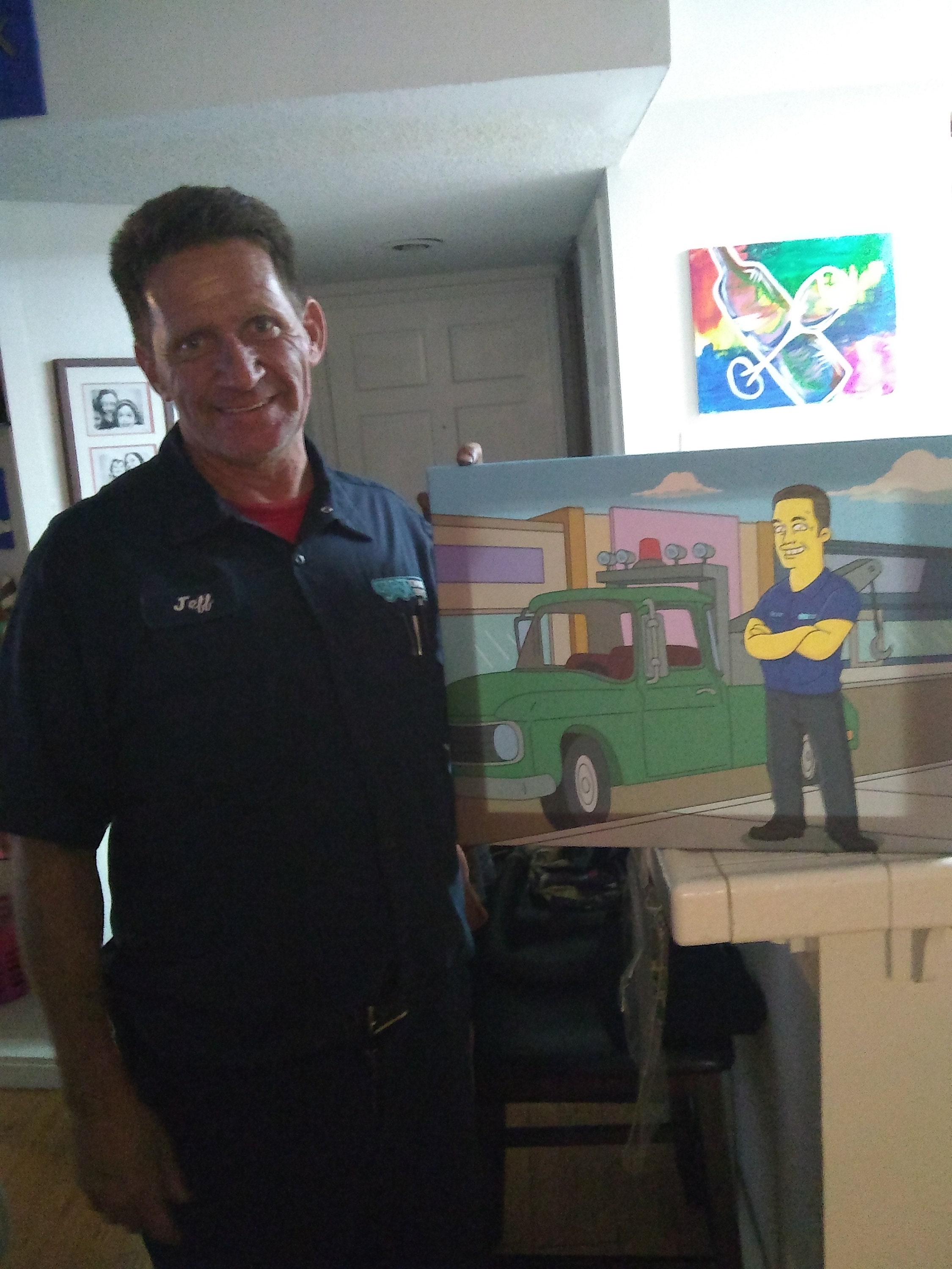 Custom Canvas Print delivery in US / Cartoon Portrait on - Etsy