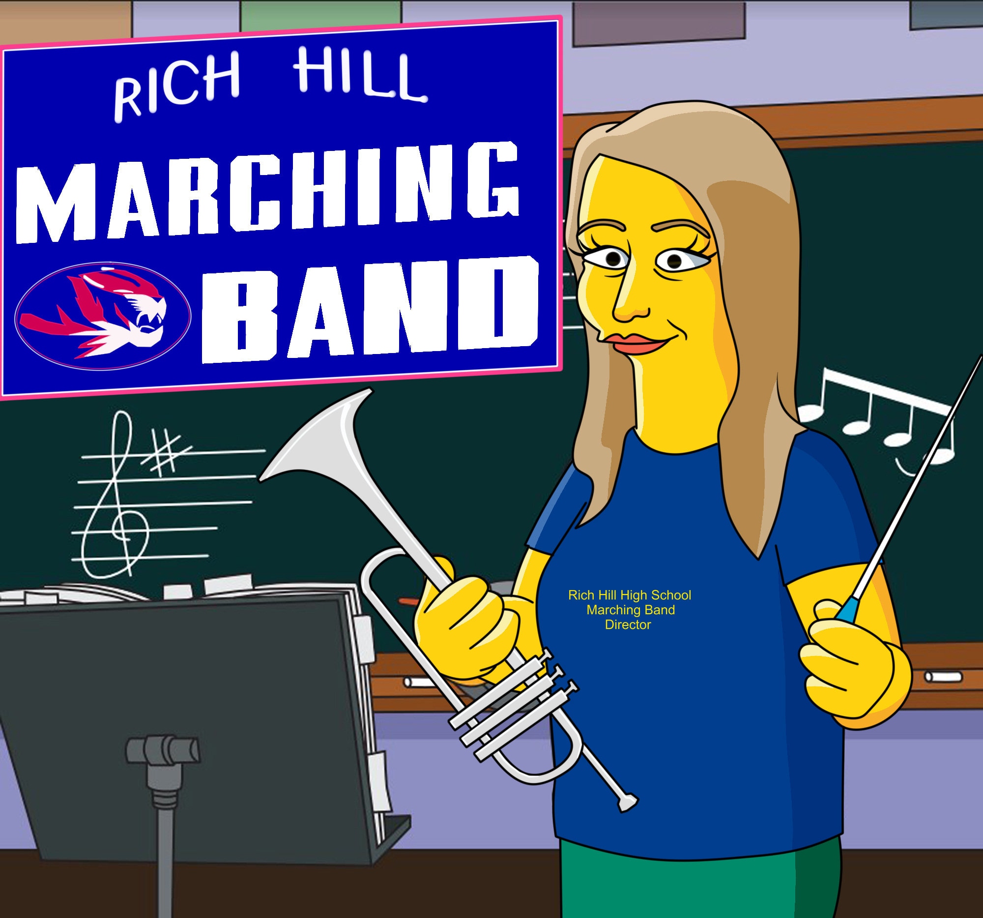 Band Director Cartoon