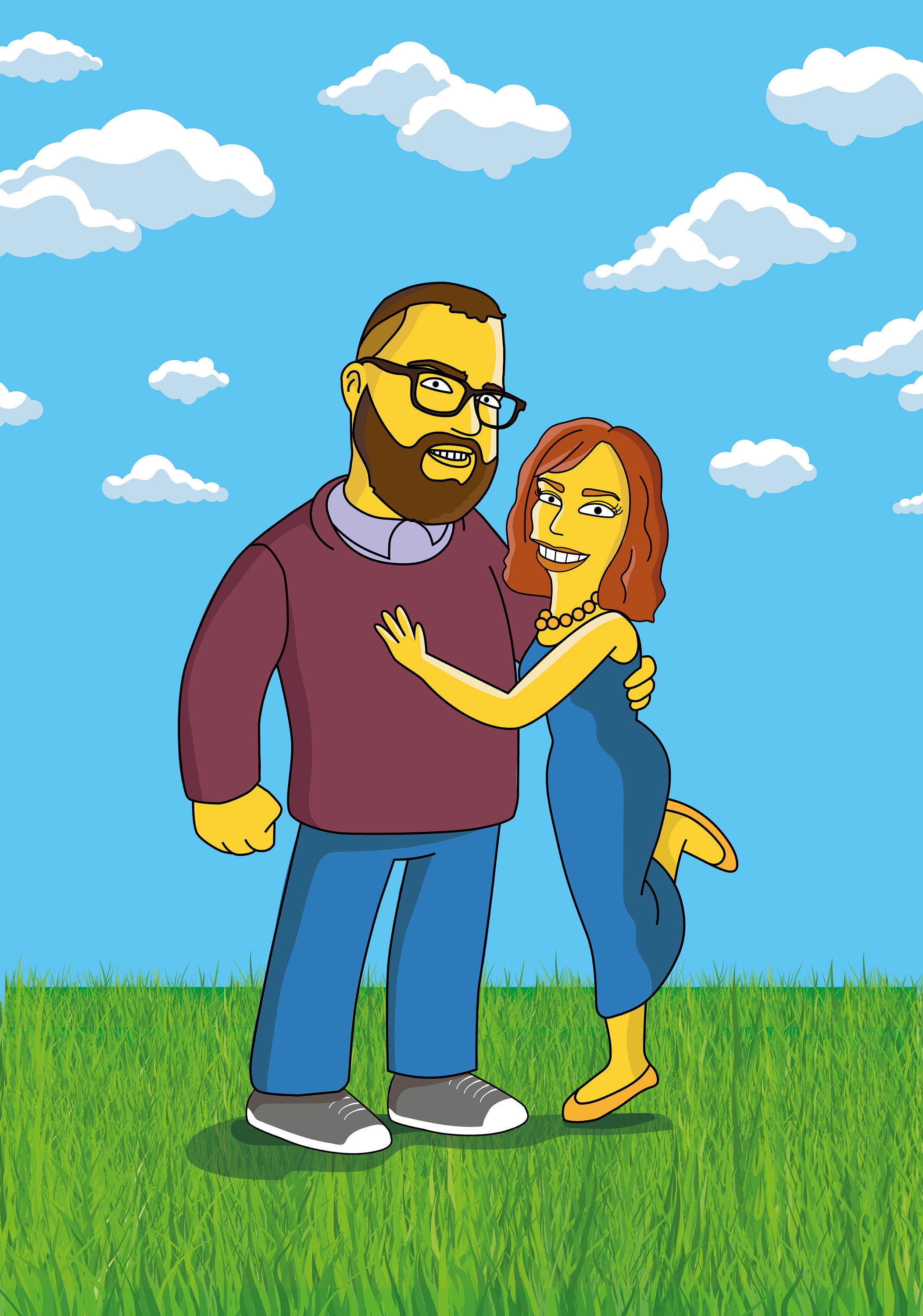 Commission Portrait / Yellow Avatar From Your Photo / Cartoon - Etsy Canada