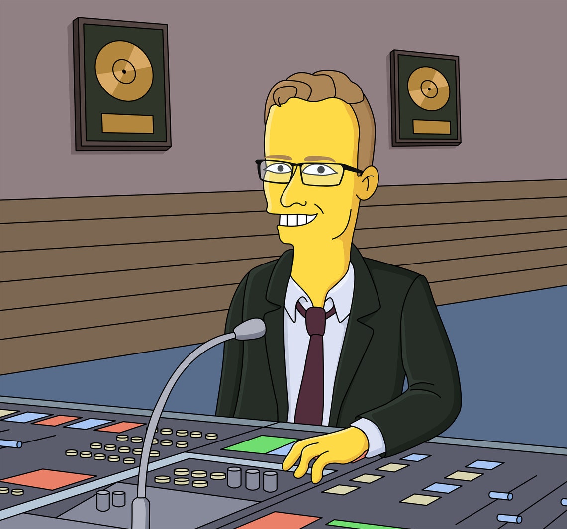 Sound Engineer Gift Custom Portrait From Your Photo / Audio - Etsy