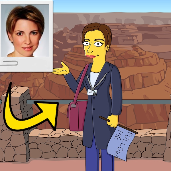 Custom Tour Guide Flag - Etsy