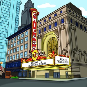 Tucson Gift - Custom Yellow Cartoon, Tucson Art, Tucson Skyline, Tucson ...