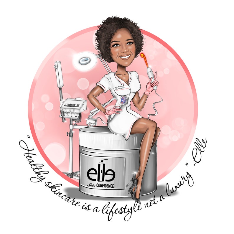 Skin Care Studio Logo - Custom Cartoon Logo for Your Business / Skin ...