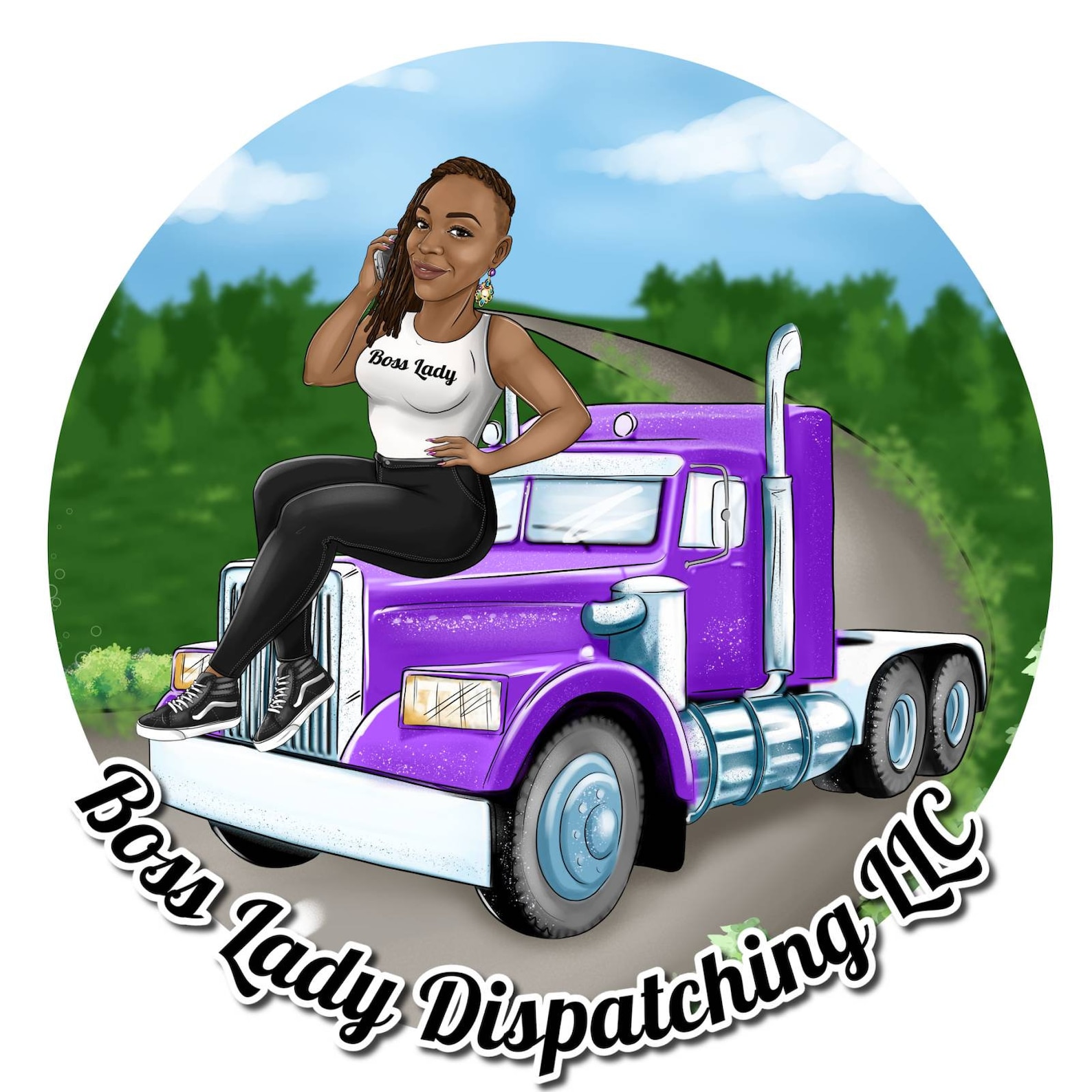 Transportation Logo - Custom Portrait for Your Business Logo / Moving ...