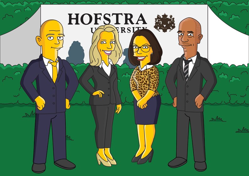 Principal Gift - Custom Portrait as Cartoon Character, Assistant ...