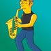 Tuba Player Gift Portrait as Cartoon Character / Tuba Art / Tuba Gift ...