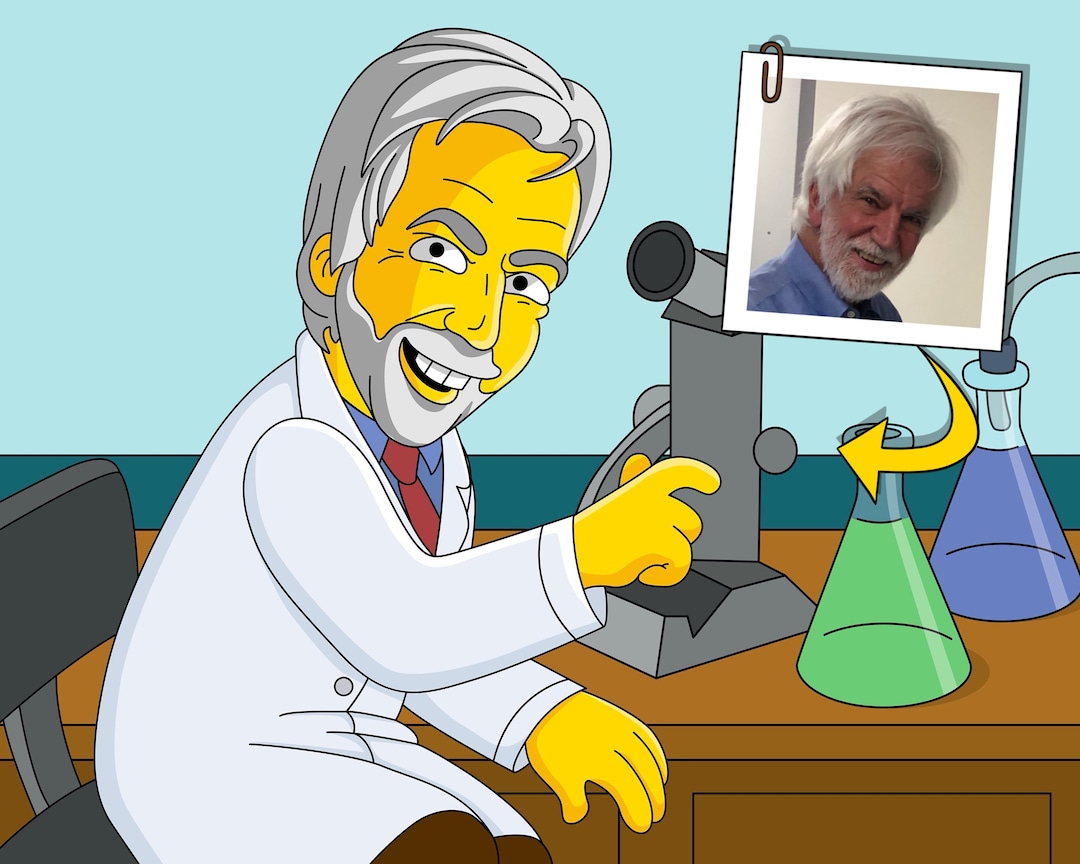 Pathologist Gift - Custom Portrait as Cartoon Character / Pathologist ...
