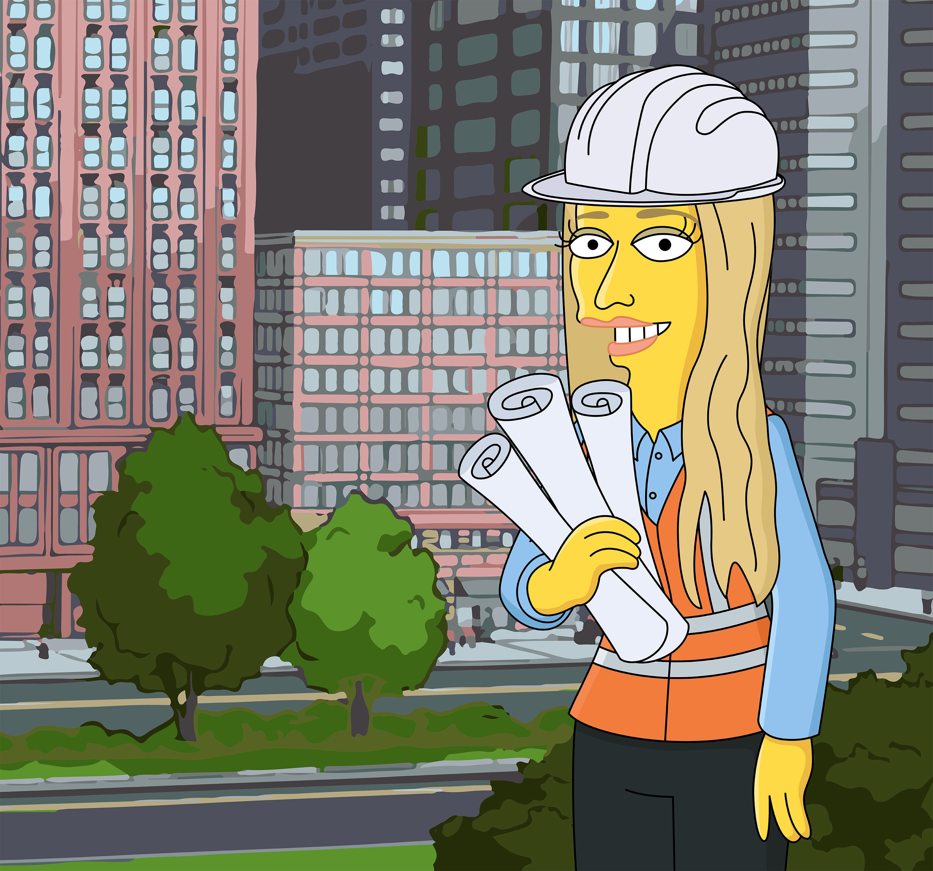 Civil Engineer Gift - Custom Portrait as Cartoon Character / Civil ...