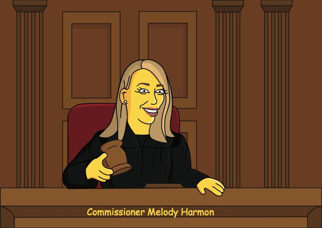 Commissioner Gift Custom Portrait as Yellow Cartoon - Etsy