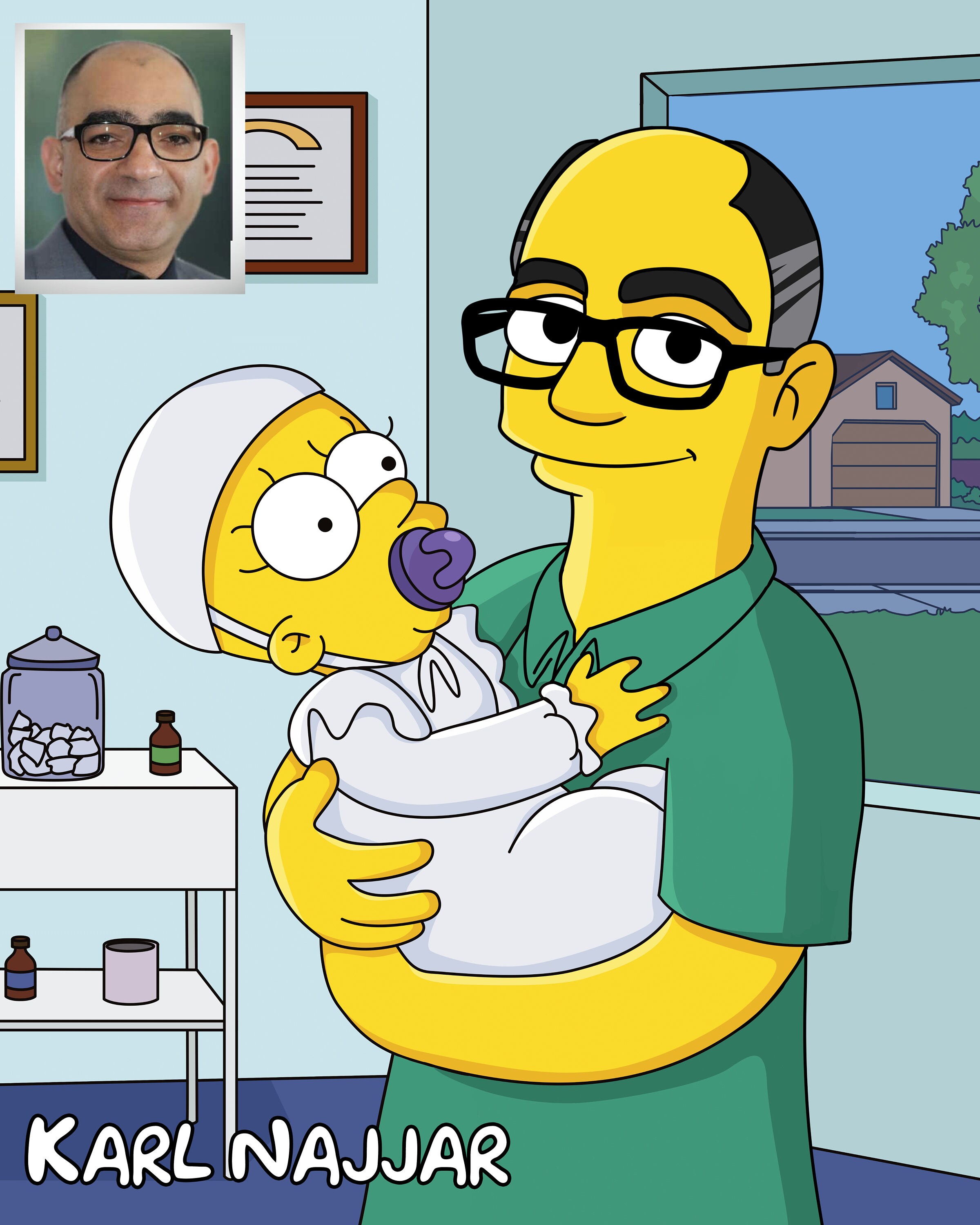 Labor and Delivery Nurse Gift Custom Cartoon Portrait / NICU | Etsy