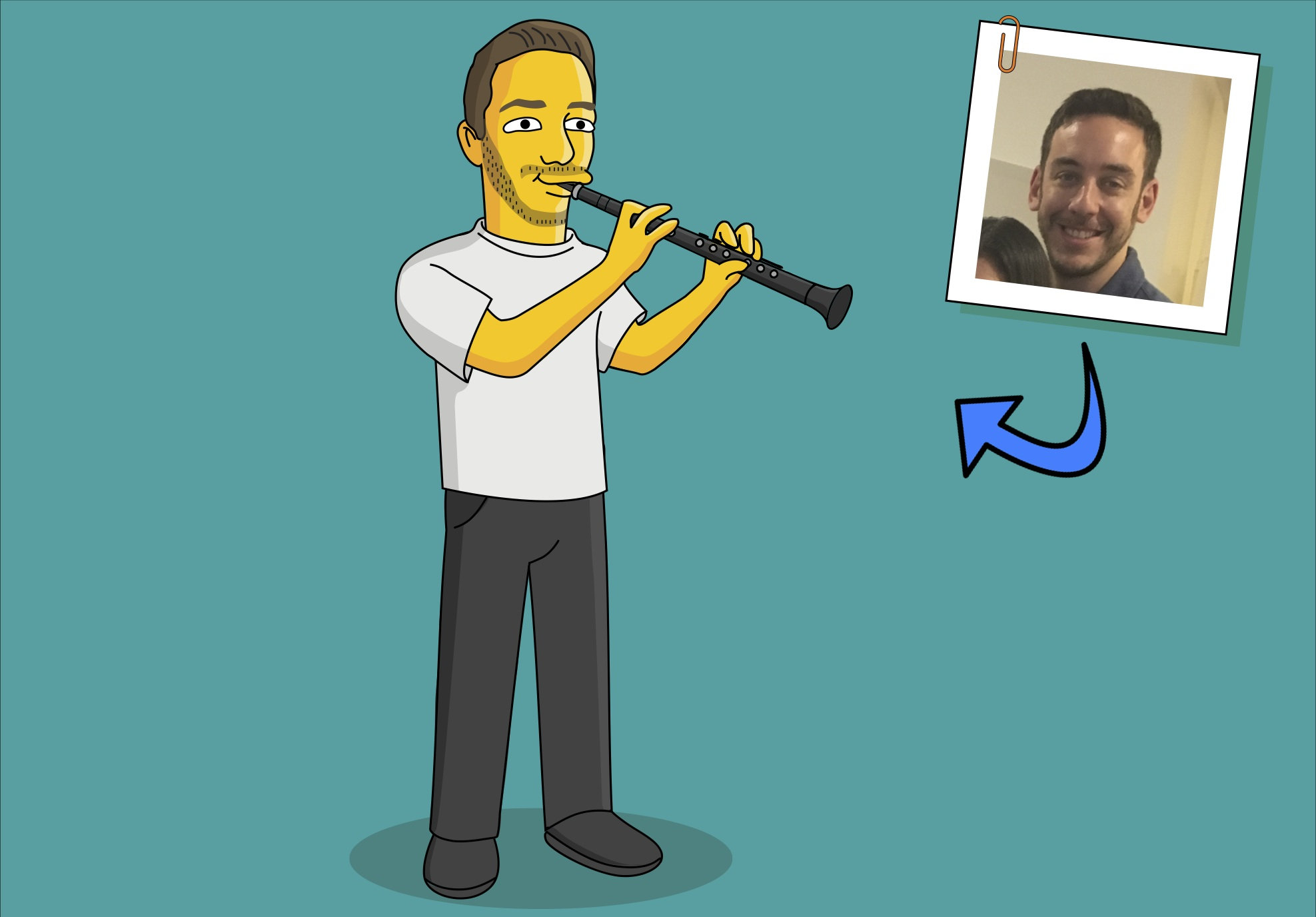 Cartoon Clarinet