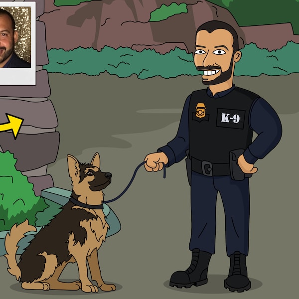 K9 Officer - Etsy