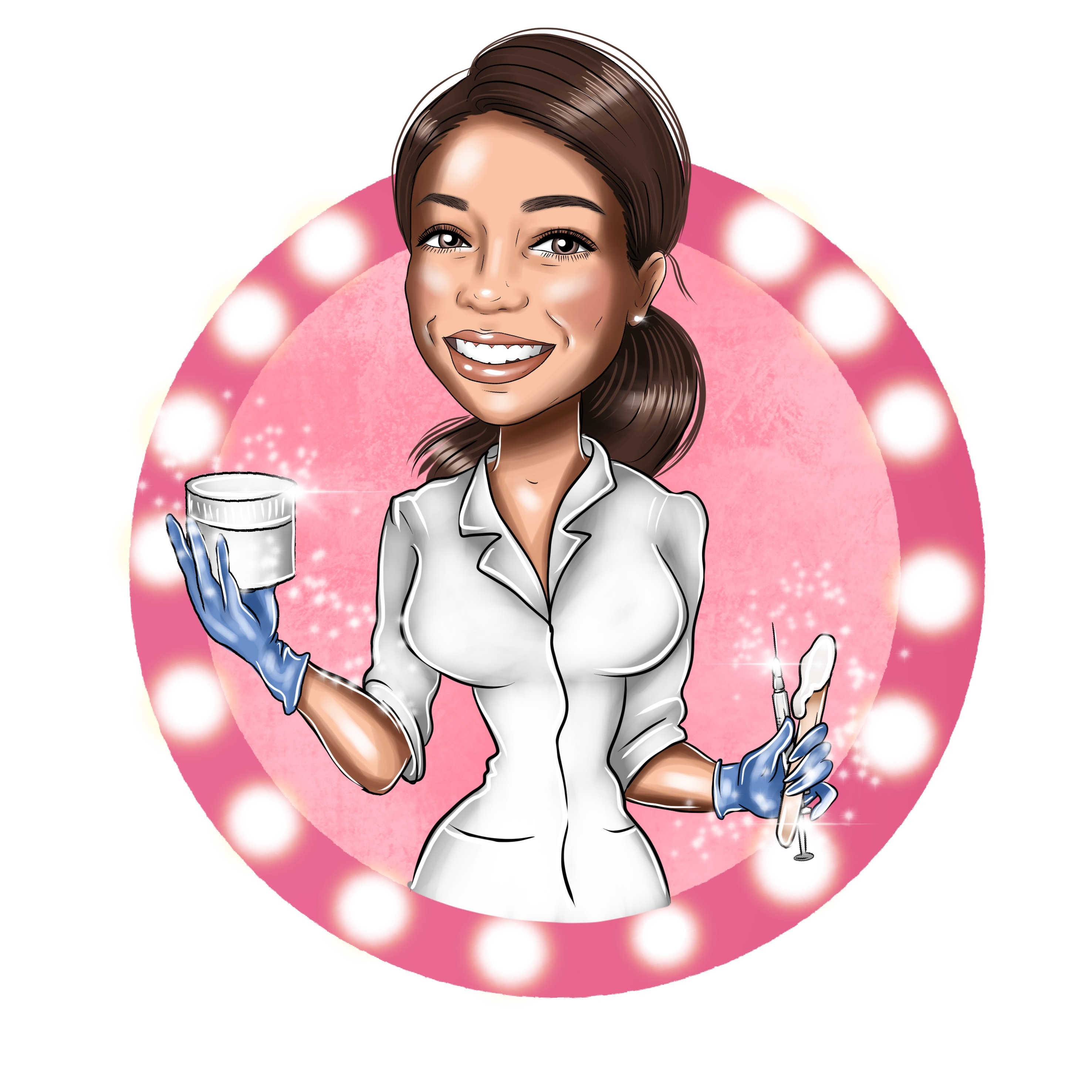 Skin Care Studio Logo - Custom Cartoon Logo for Your Business / Skin ...