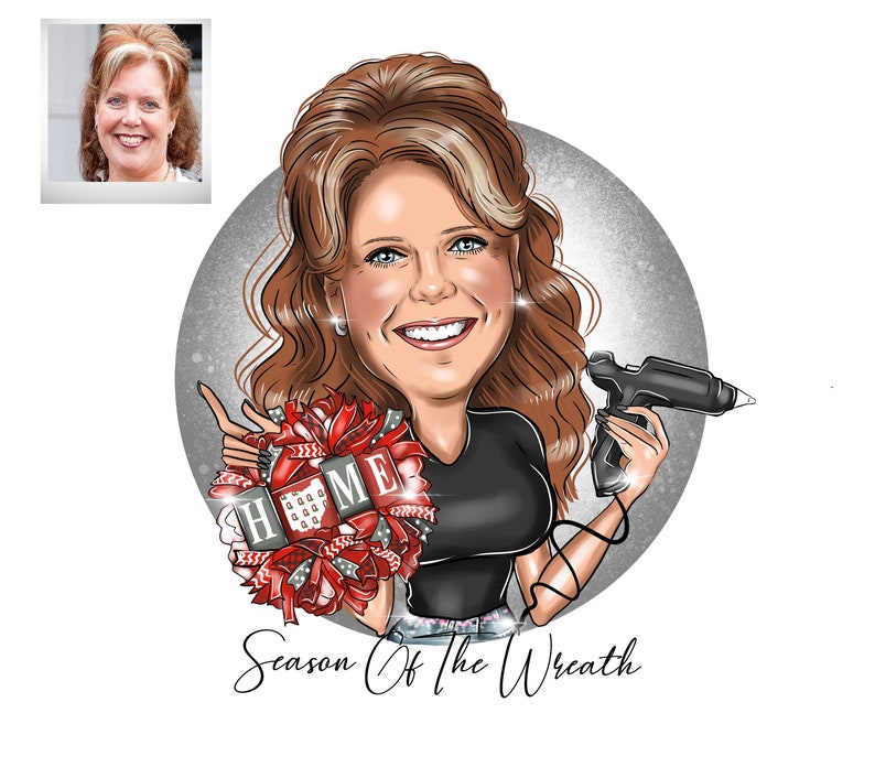 Cartoon Logo Custom Portrait Logo Crafter Logo Business - Etsy