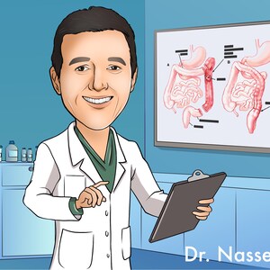 Proctologist Gift - Custom Caricature From Photo, Proctology Gift - Etsy