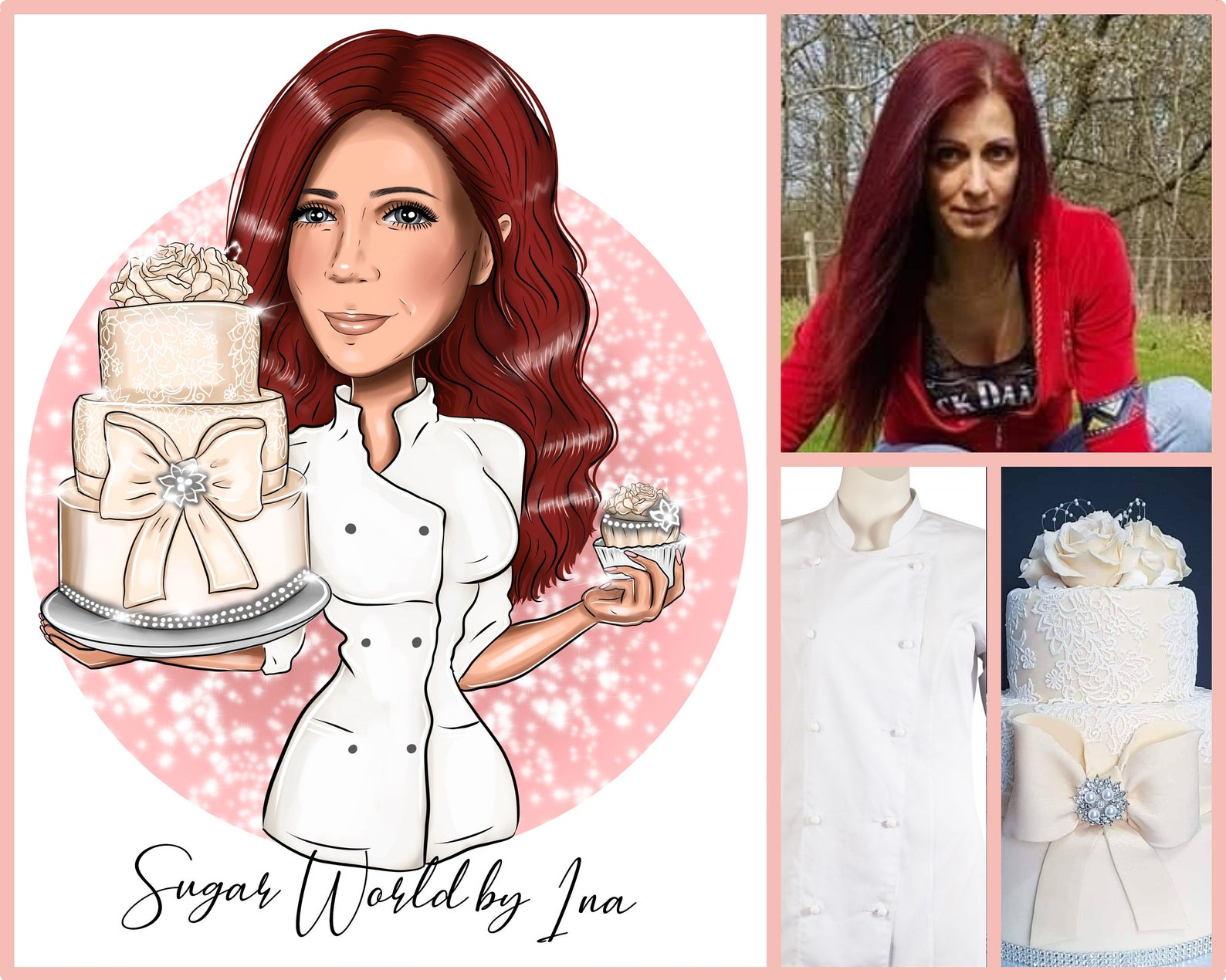 Dessert Maker Logo Custom Cartoon Logo for Your Business / - Etsy