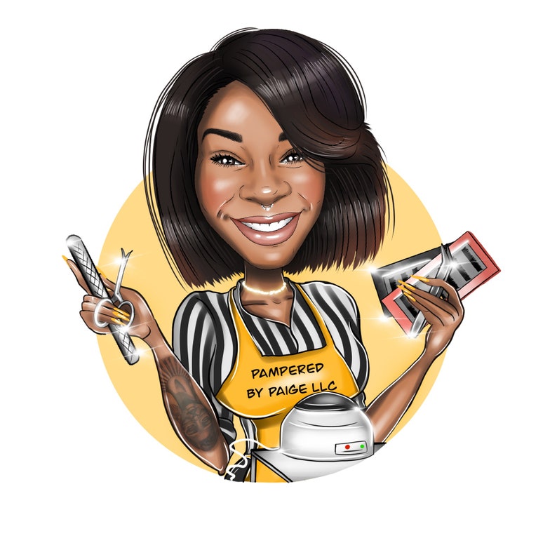 Lash Extension Logo Custom Cartoon Logo for Your Business | Etsy