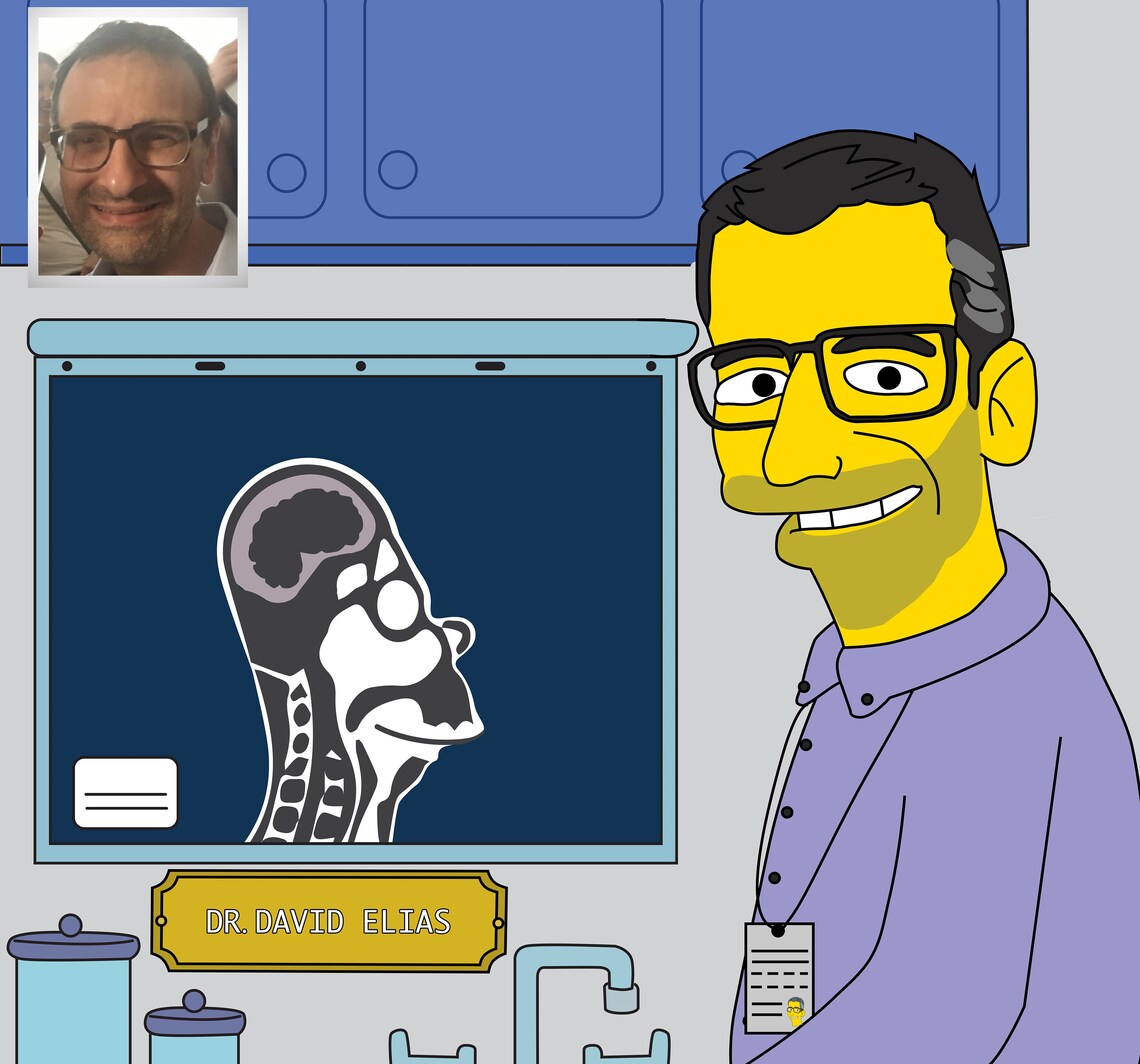 Radiology Technologist Gift Custom Cartoon Portrait / - Etsy