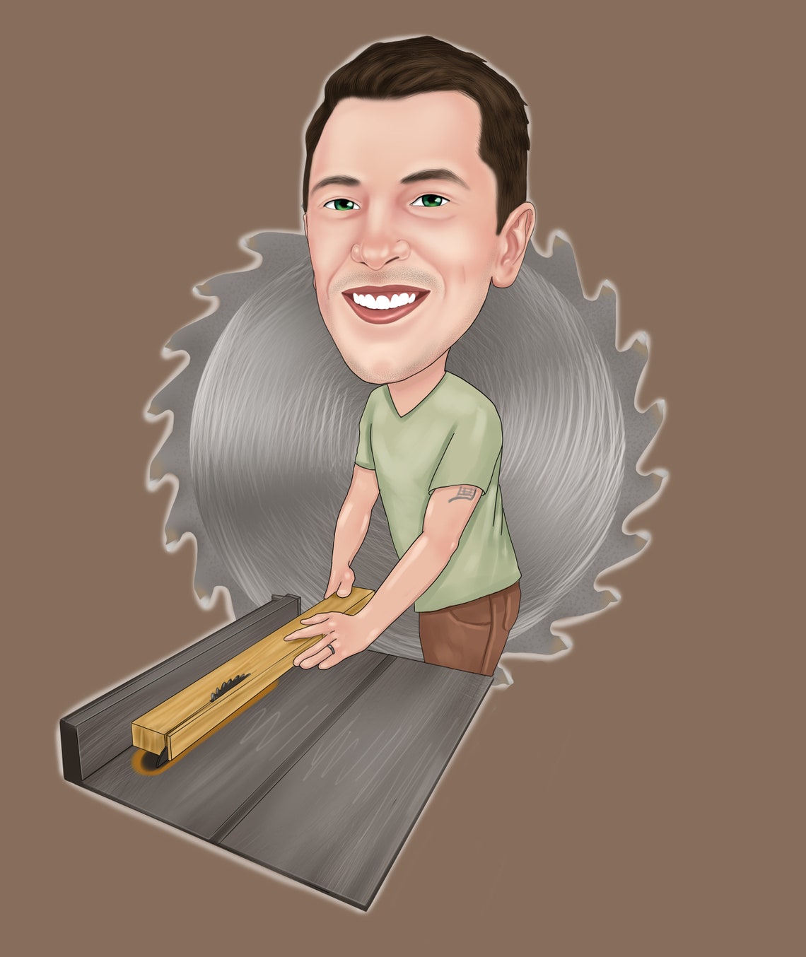 Builder Logo Custom Portrait for Your Business Logo / - Etsy