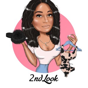 Bra Shop Logo Design Custom Portrait Logo for Your Shop / Bra Logo ...