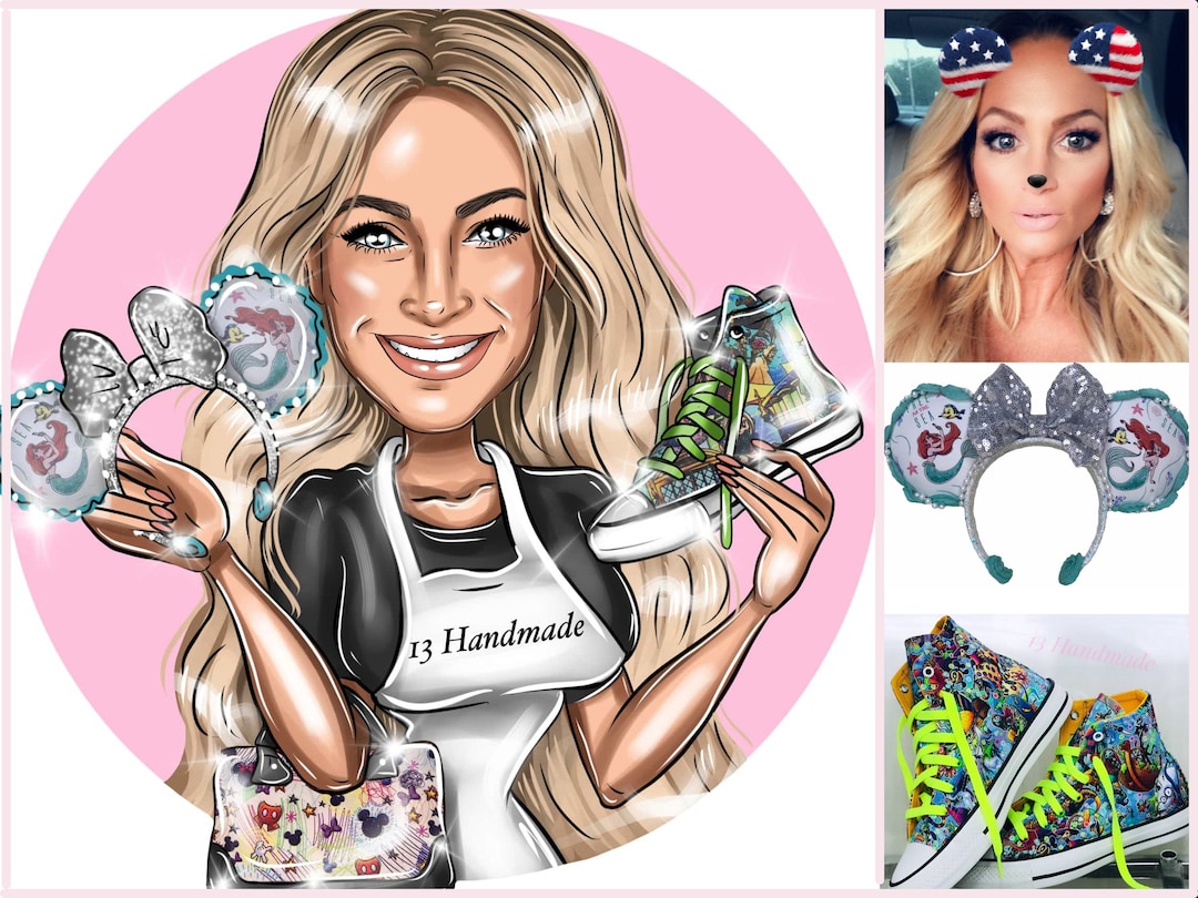 Craft Logo Design - Custom Cartoon Portrait for Your Business Logo ...