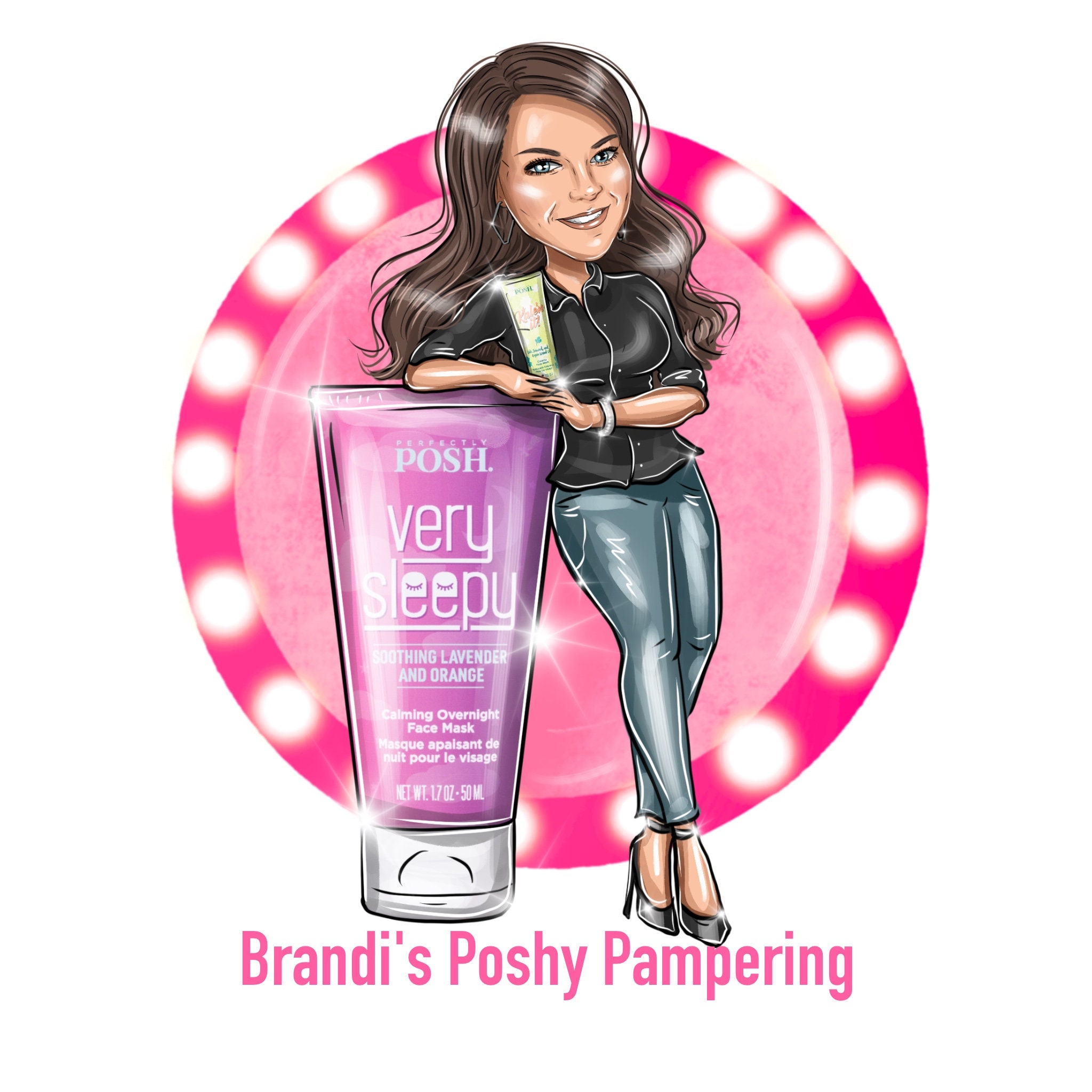 Skincare Logo Custom Cartoon Logo for Your Business / Skin | Etsy