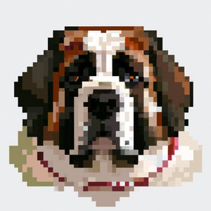 Pixel Art Pet Portrait From Photo, Pixelart, Pixel Art Portrait, Pixel ...