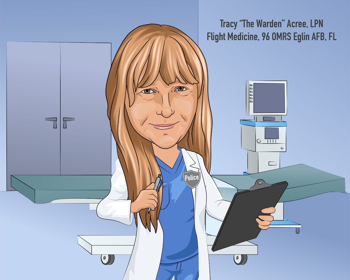 Nurse Preceptor Gift Custom Caricature From Photo / - Etsy