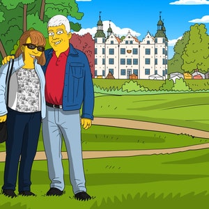 Tucson Gift - Custom Yellow Cartoon, Tucson Art, Tucson Skyline, Tucson ...