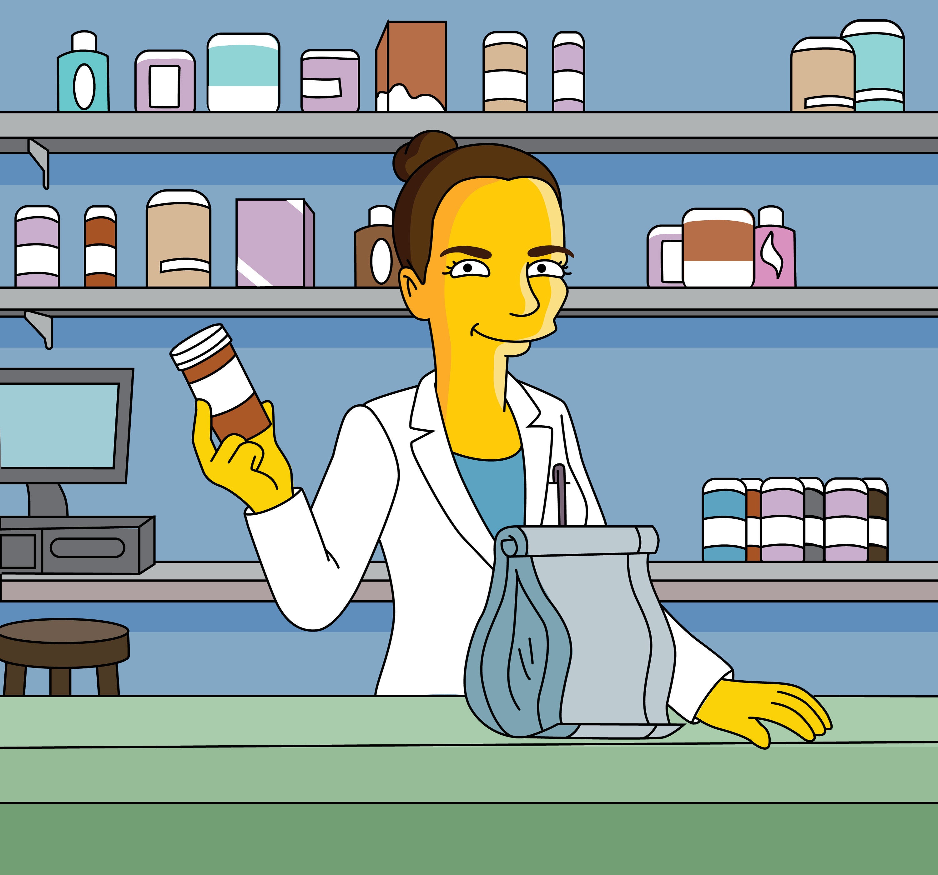 Pharmacy Technician Cartoon
