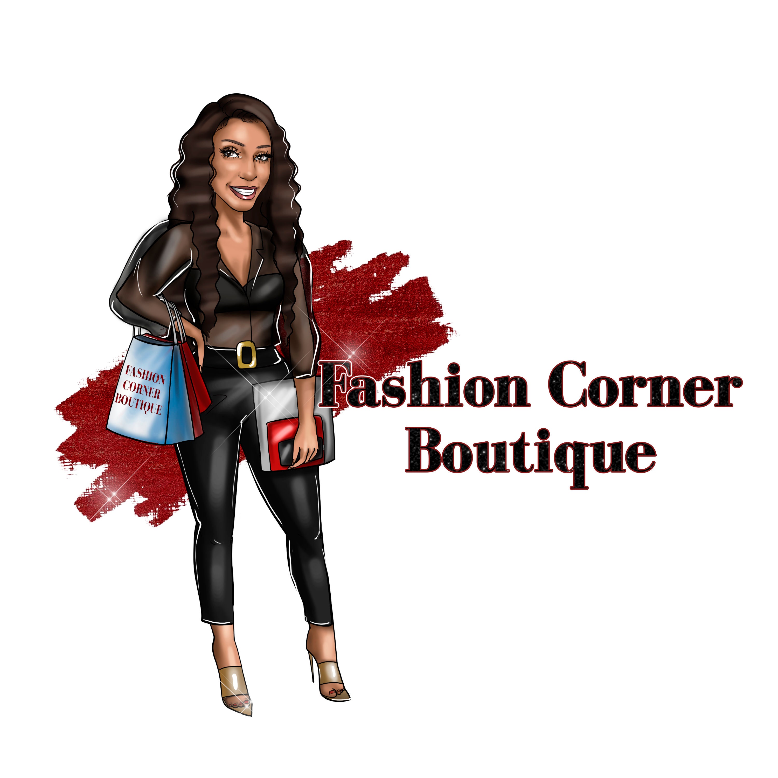 Boutique Logo Design Custom Portrait for Your Business Logo - Etsy