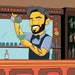 Mixologist Gift Custom Portrait as Yellow Cartoon Character, Mixology ...