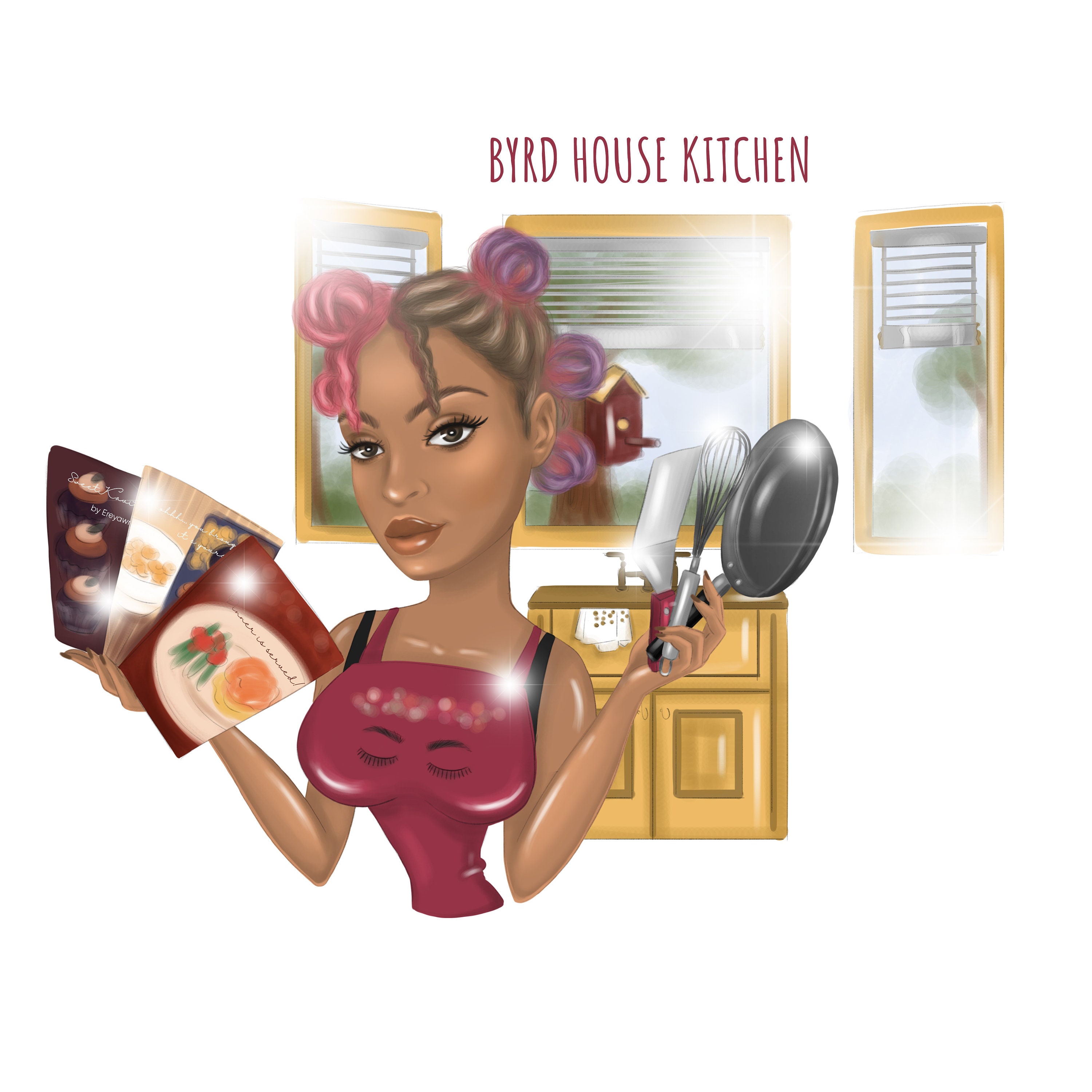 Vlogger Logo Custom Portrait for Your Business Logo / - Etsy Israel