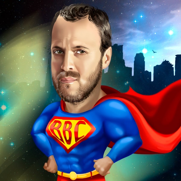 Custom Super Hero - Etsy